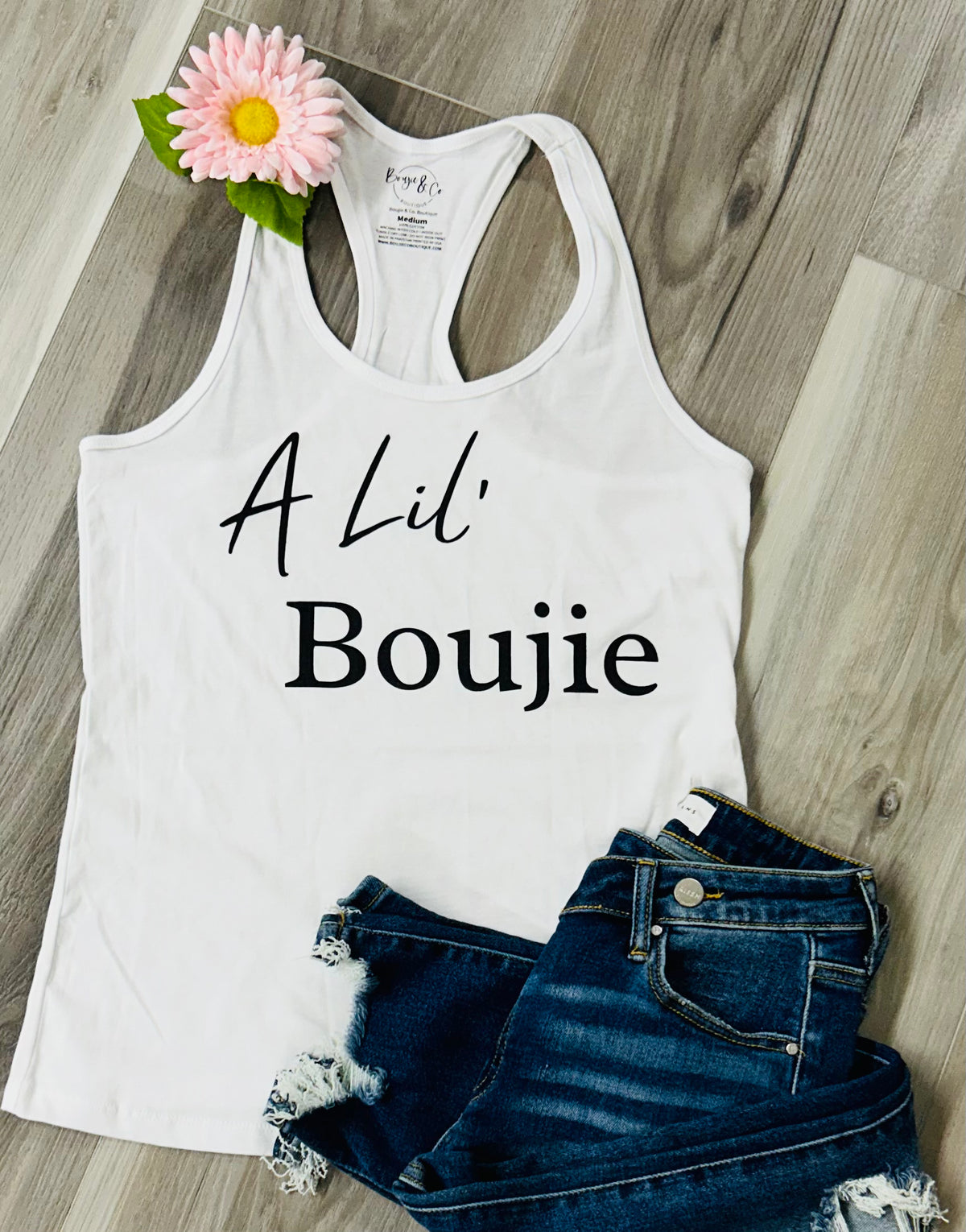 A Lil' Boujie Tank | Boujie & Co. Boutique
